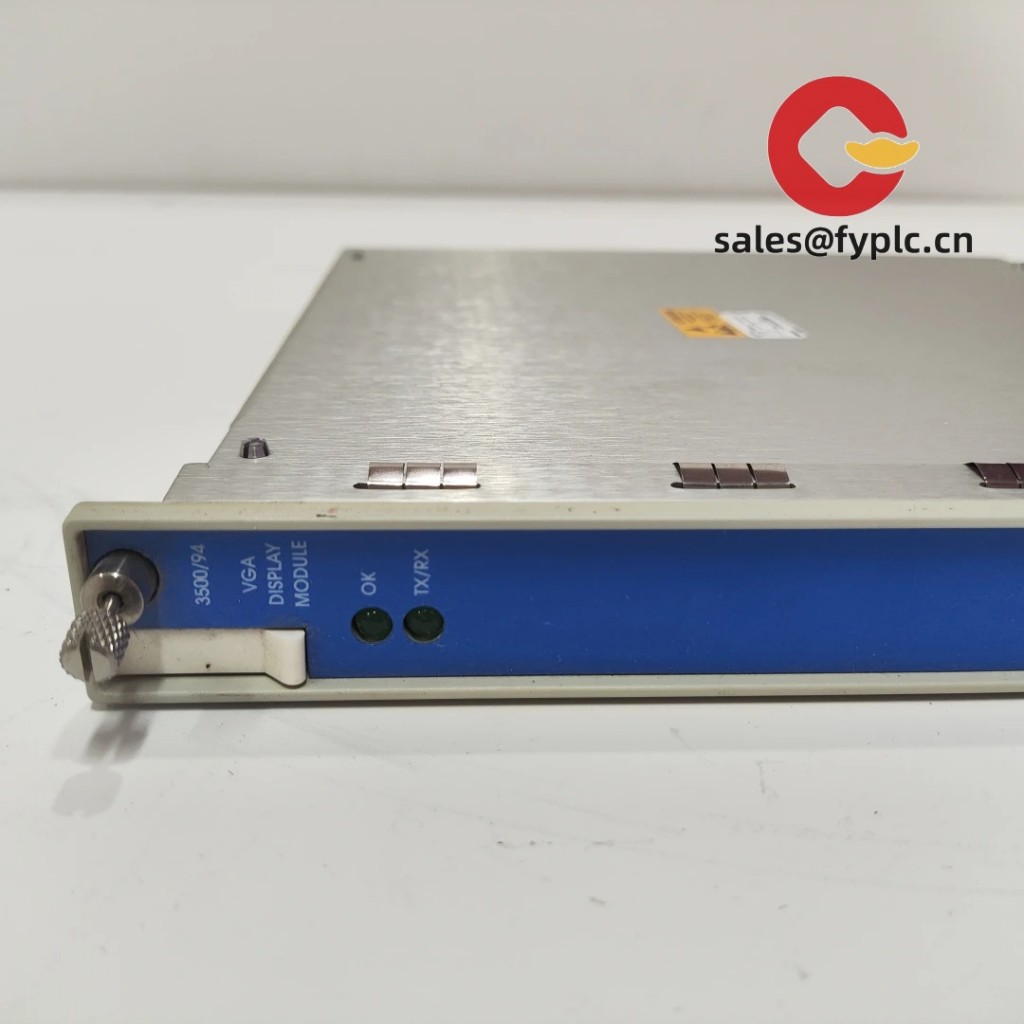 Bently Nevada 3500/94 (P/N 145988) – VGA Display Interface for 3500 ...