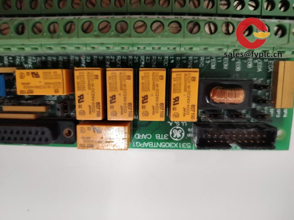 GE 531X305NTBAPG1 – NTBA Terminal/Interface Board for Legacy GE Drive ...