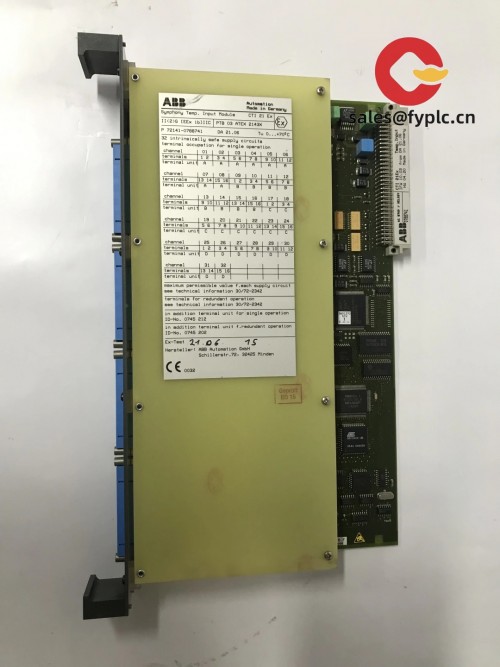 ABB 3BDH000741R1 – CTI-21-P-Ex Intrinsically Safe Terminal Interface ...