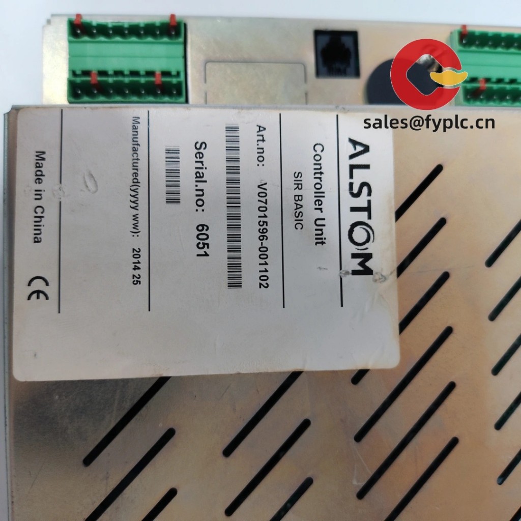 ALSTOM V0701596-001102 – Trainborne Control Module Spare - Industrial ...