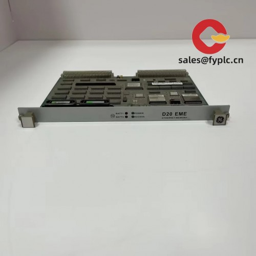 GE Grid Solutions D20-EME-27-APR-13 – Ethernet Communications Module ...