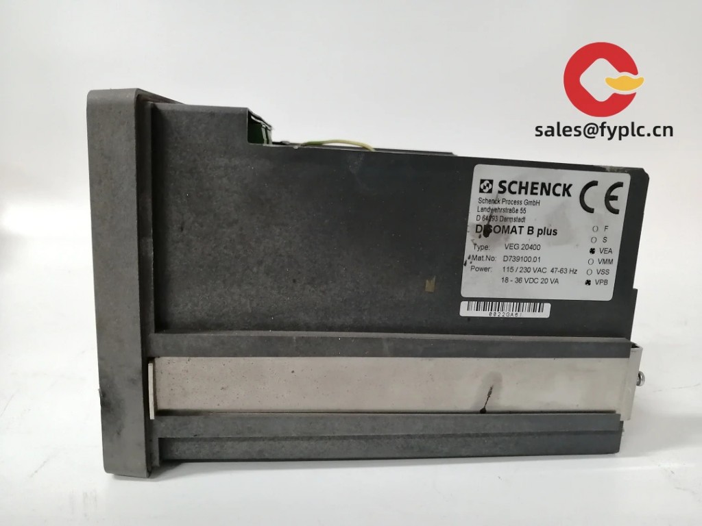 SCHENCK VEG20400 – Control Electronics for SCHENCK weighfeeders and ...