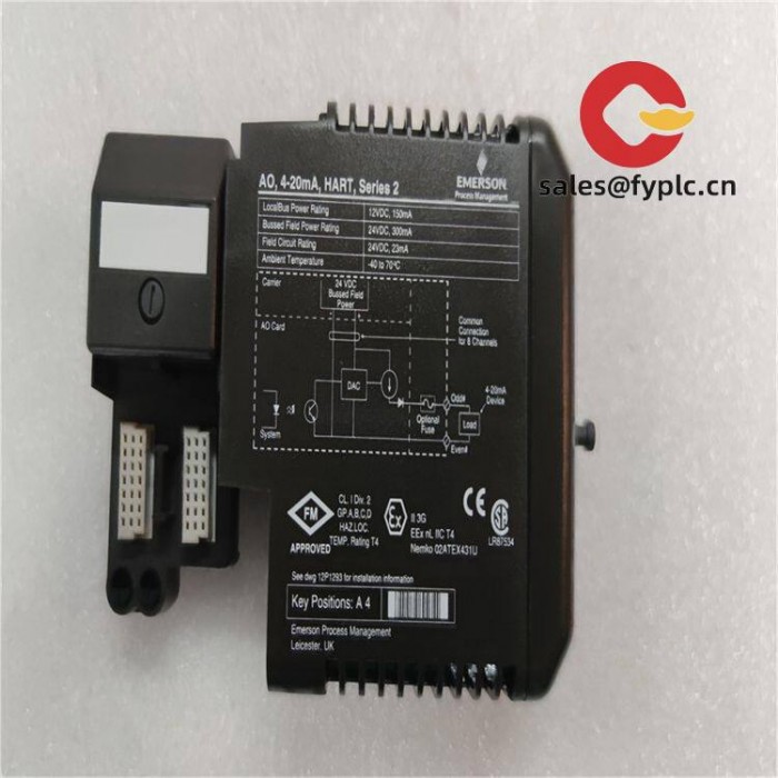 Emerson VE4005S1B3 DeltaV S-series Traditional I/O – Field Wiring and ...