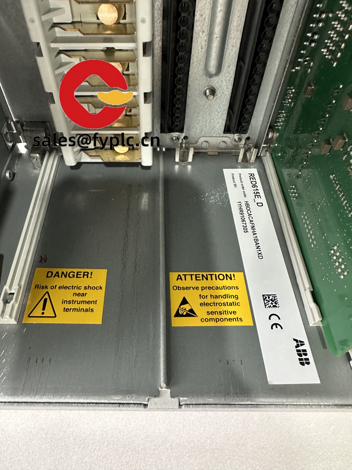 ABB RED615E Motor Protection Relay (Config: HBDCACAFNHA1BAN1XD) for ...