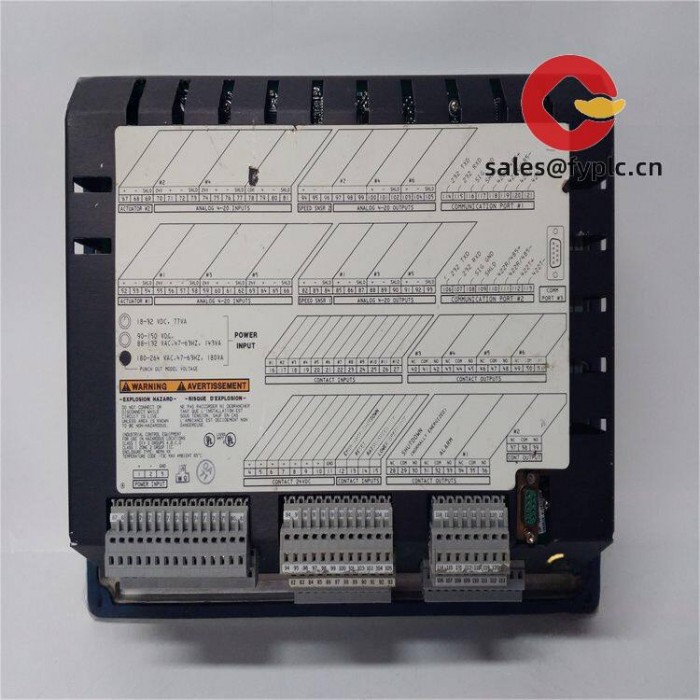 Woodward 9907-162 Microprocessor Speed Controller – Precision Turbine ...